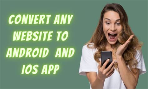 convert website to android and ios app using flutter by cybware fiverr