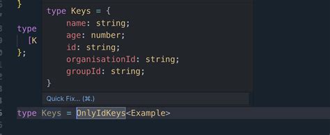 Total Typescript Key Mapping