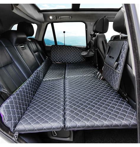 Yashine 비공기 주입식 자동차 매트리스 트럭 베드 에어 캠핑 매트리스용 공기 뒷좌석 침대 F150ra 티몬