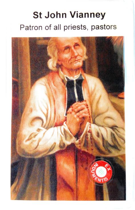Relic Card 3rd Class Of Saint John Vianney Jean Baptiste Desertcart India