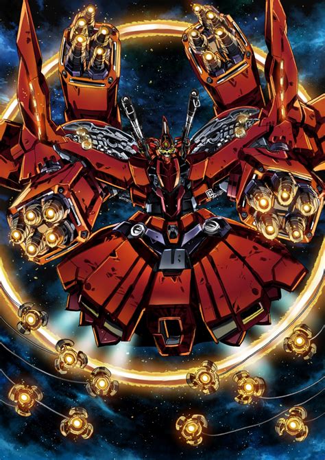 Sinanju And Neo Zeong Gundam And 1 More Drawn By Garimpeiro Danbooru