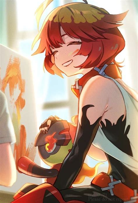 Pin By Raisu On Pokegirls Pokemon Waifu Pokemon Pictures Pokemon Game Characters