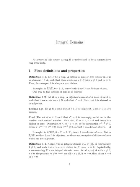 03 integral domains pdf field mathematics ring mathematics