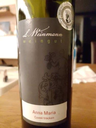 L Weinmann Anna Maria Cuvée Trocken Vivino Brasil