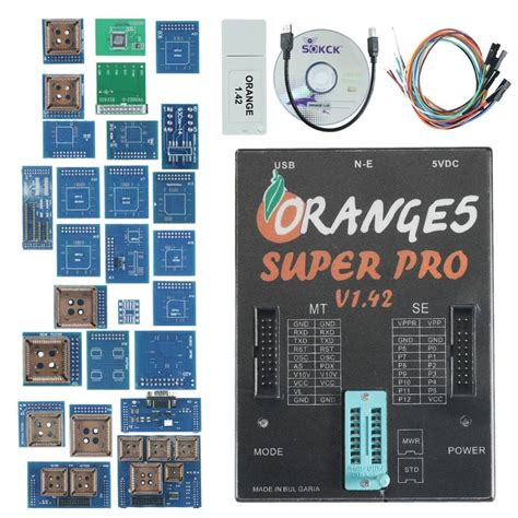 Oem Orange5 Mcu Programmer With Full Adapters V142 Orange 5 Full Licenses