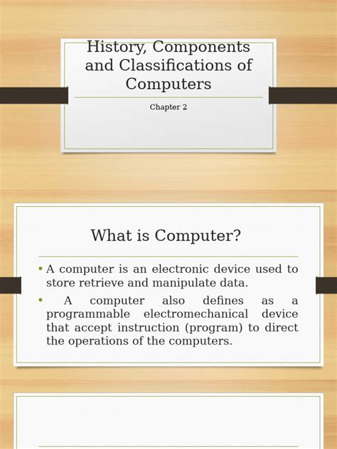 history components and classifications of computers pdf classes of