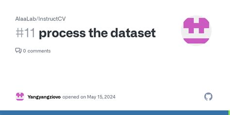 Process The Dataset · Issue 11 · Alaalabinstructcv · Github