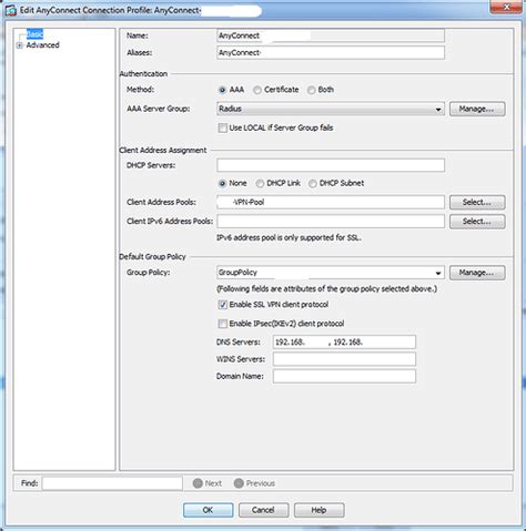 No Address Assigned Error When Using Cisco Anyconnect Networking