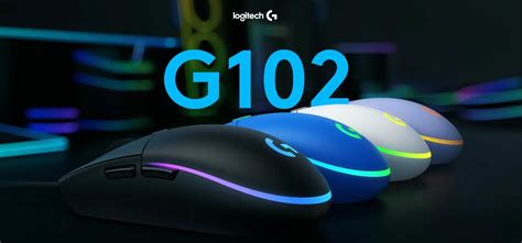 Проводная мышка Logitech G102 Lightsync Геймерская мышка с подсветкой ...