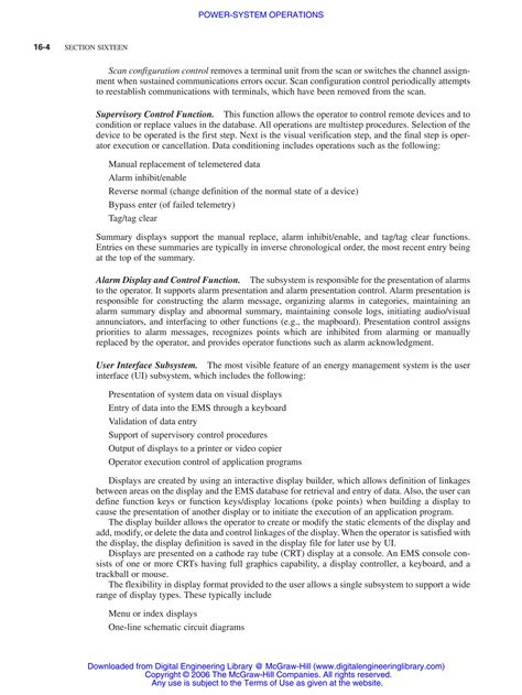 Power System Operations Pdf Computer Networking Computing