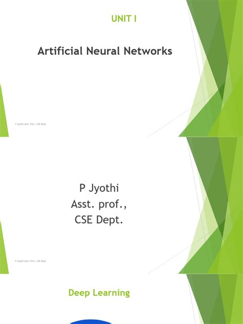 Notes Deep Learning Pdf Deep Learning Machine Learning