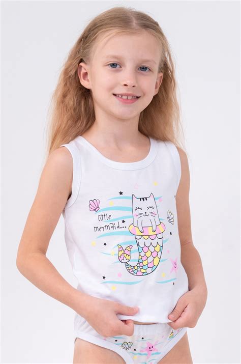 Комплект для девочки Happy Fox белыйкоторусалка