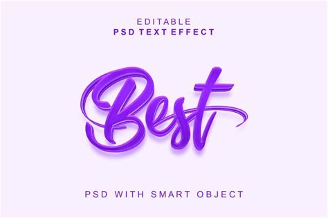 10 editable text layer effect for photoshop etsy