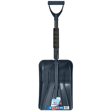 36 To 50 Inch Extendable Swivel Snow Shovel With Chisel Blade Ice Chipper And No Slip Grip 4