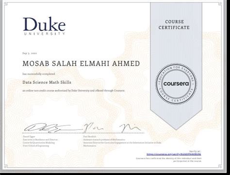 Should You Take Data Science Math Skills By Duke University By Mosab Salah Medium