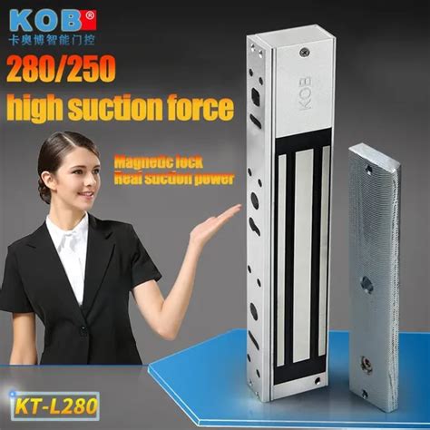 Kob Zinc Alloy Safety Double Door Access Control Magnetic Electromagnetic Lock Waterproof