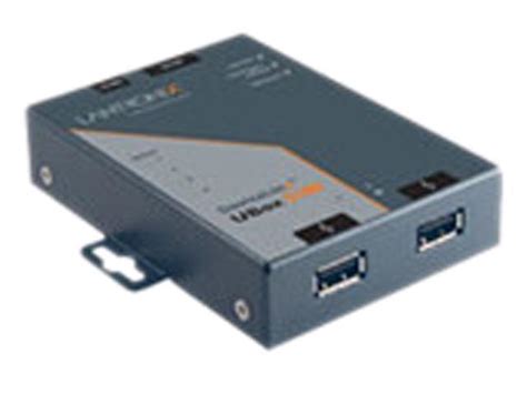 Lantronix Ub2100002 01 Ubox Ubx2100 2 Port Usb Device Server