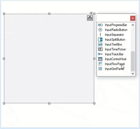Design Time Support Inputpanel For Winforms Componentone