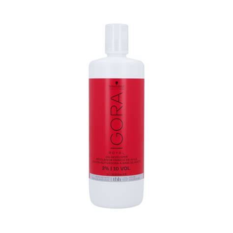 SCHWARZKOPF PROFESSIONAL IGORA OIL DEVELOPER Oxydant 3% 1000ml
