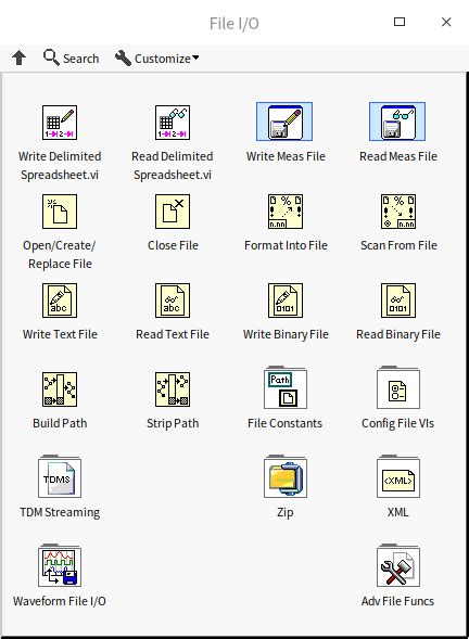 文件读写 The LabVIEW Journey