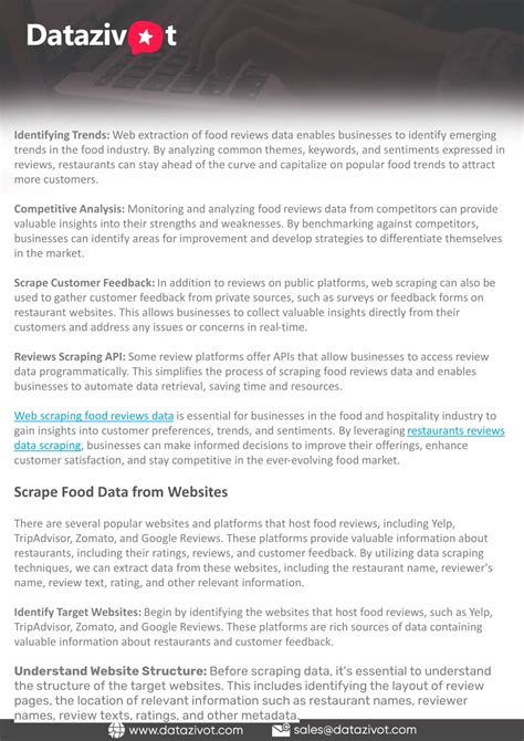 Ppt Web Scraping Food Reviews Data And Sentiment Analysis A
