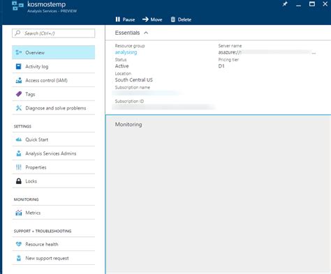 azure analysis services preview ブチザッキ