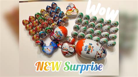 Новогодние фигурки Kinder Surprise!👍 Еще больше шоколада, и сюрприз ...