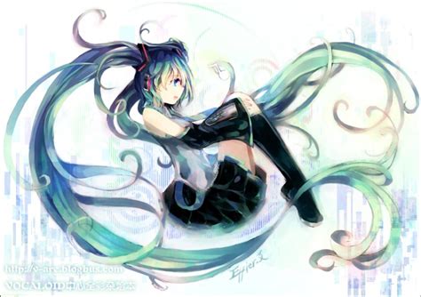 Hatsune Miku Vocaloid Drawn By Effier Kyo Danbooru