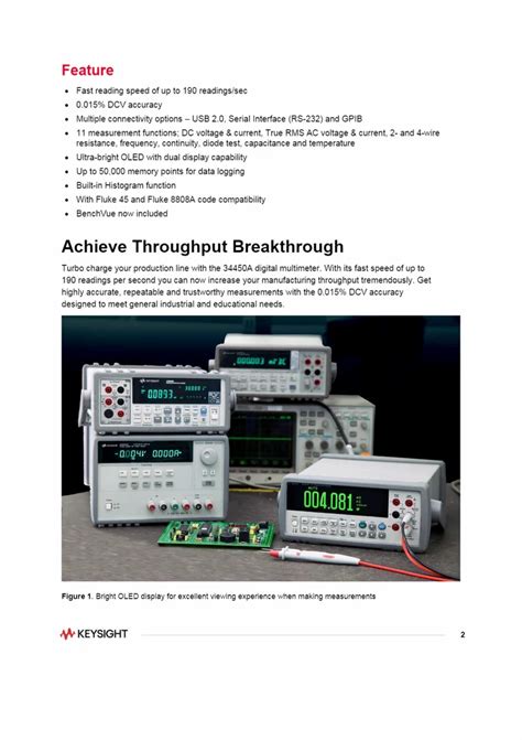 Keysight 10a Digital Multimeter At Best Price In Bengaluru Id 2853938920630