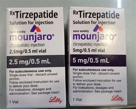 Mounjaro Tirzepatide Injection 5mg At ₹ 7000 Vial Mounjaro In Nagpur