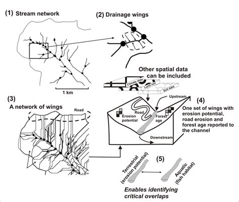 Hillslope Attributes Displayed In Streams