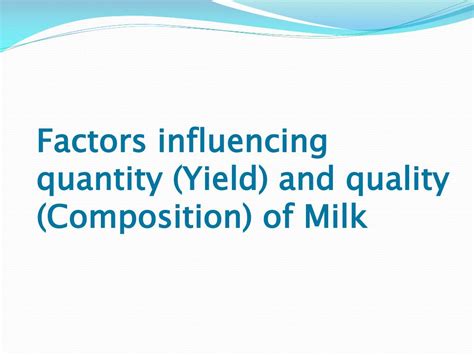 Ppt Factors Influencing Quantity Yield And Quality Composition Of