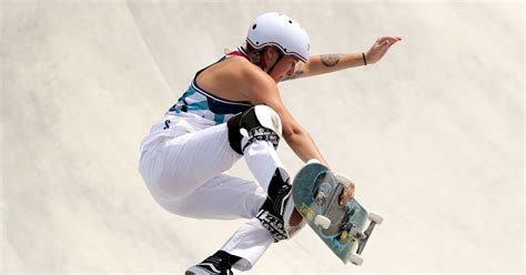 World Skateboarding Tour Park San Juan 2023 Arisa Trew Leads Womens
