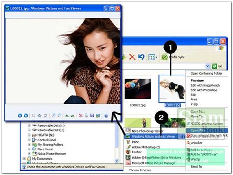 วิธีใช้โปรแกรม Windows Picture And Fax Viewer Xp