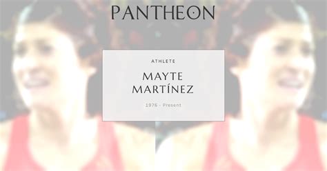Mayte Martínez Biography Pantheon