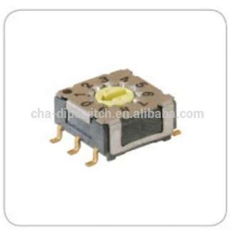 Rotary Bcd Code Switch MSDR Position Rotary Dip Switches Exportial