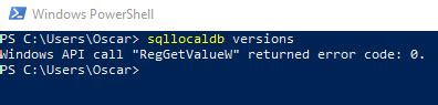 How Do I Upgrade SQL Server LocalDB To A Newer Version Stack Overflow