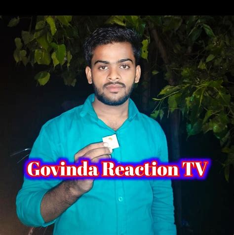 Govinda Reaction Tv On Reels