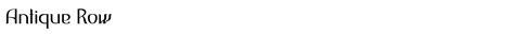 Antique Row Font Webfont And Desktop Myfonts
