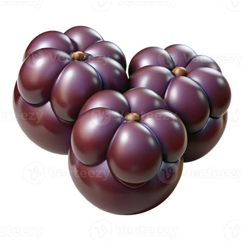 3d Render Of Purple Flower Like Forms 53921896 Png