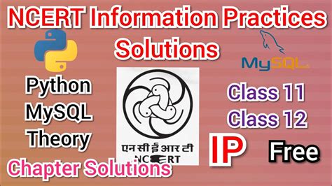 How To Get Ncert Solution Of Ip Information Practices Of Class 11 And