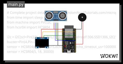 Obstacle Wokwi Esp32 Stm32 Arduino Simulator