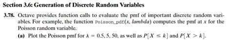 Solved Section 36 Generation Of Discrete Random Variables