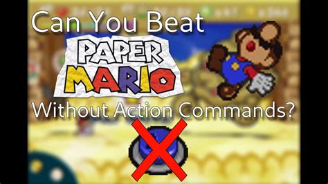 Paper Marios Action Commands A Guide To Mastering The Art Of Timing