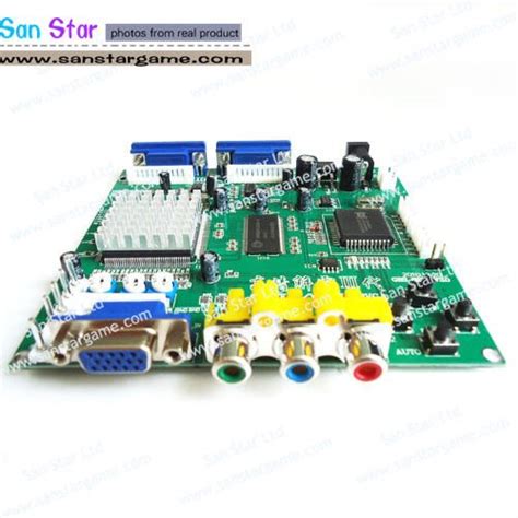 Two Output RGB TO VGA CGA TO VGA Video Converter Board Converter Board