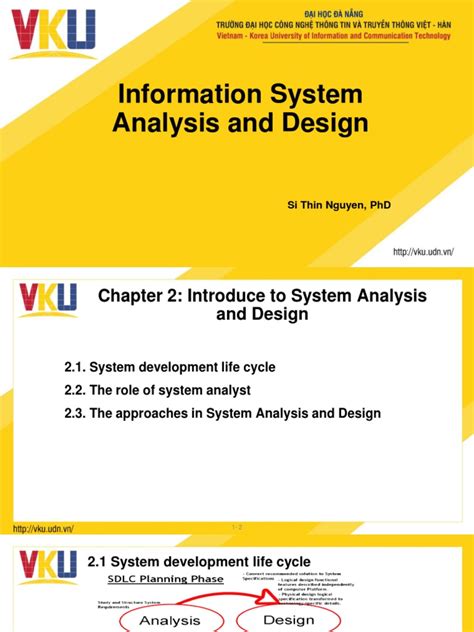chapter 2 introduce to system analysis and design pdf class