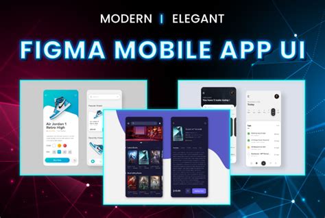 design mobile app ui ux in figma by leajul fiverr