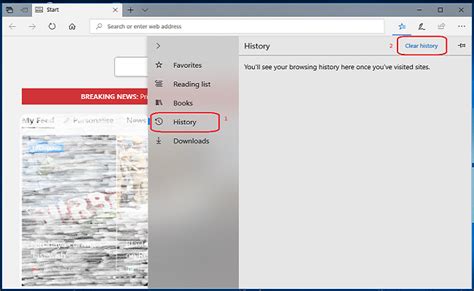 How To Delete Search History In Windows 10