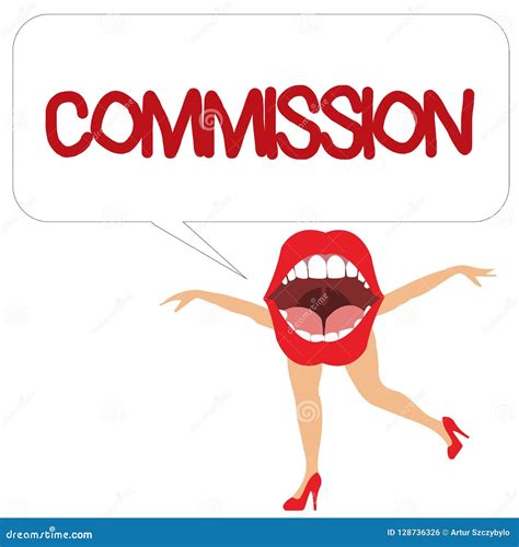 Word Writing Text Commission Business Concept For Instruction Comanalysisd Role Given To A