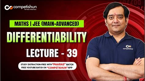 IIT JEE Differentiability Part YouTube